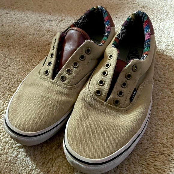 Vans | Shoes | Original Vans With Color Design | Poshmark